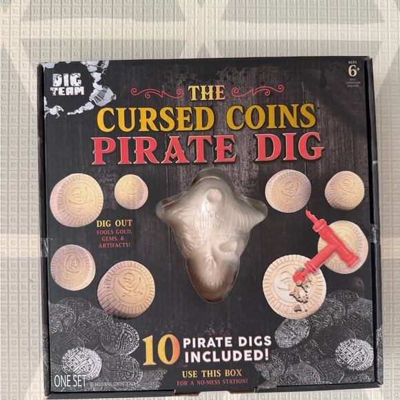 Toys | Cursed Coins Pirate Dig Set | Poshmark